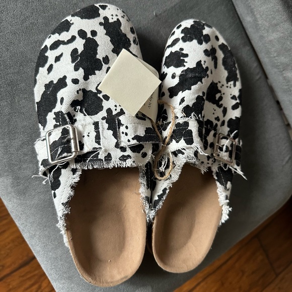 Shoes | Cow Print Clogs | Poshmark